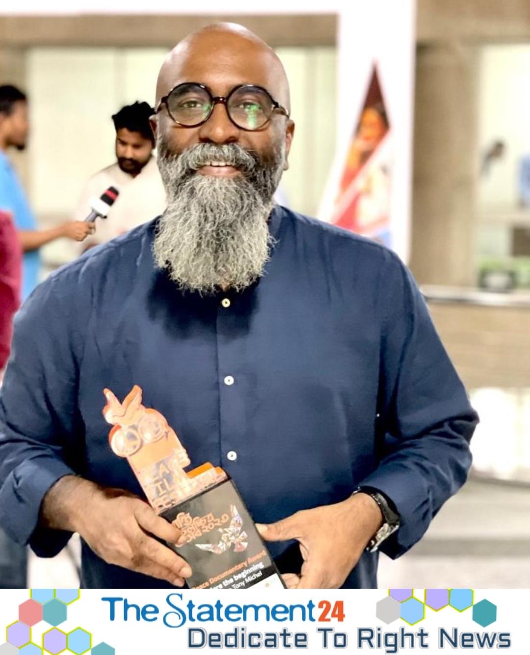 Tony Michael wins the prestigious Peace for Film Award 2023 ...